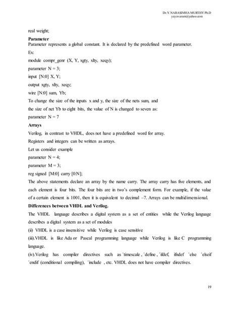 overview of hardware description languages hdls docx