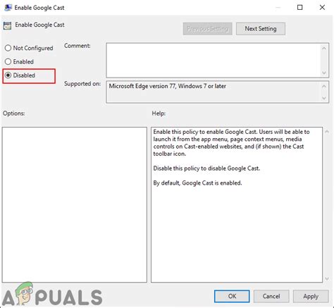 How To Disable Cast Or Chromecast In Microsoft Edge