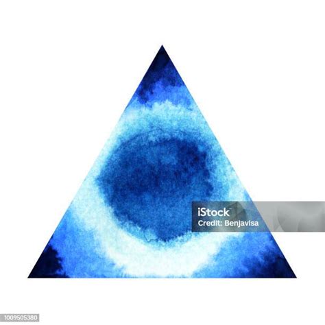 차크라 기호 개념 제 3의 눈 수채화 그림 손으로 그린 아이콘 로고 일러스트 레이 션 디자인 로그인의 인디 고 색상 3에 대한 스톡 벡터 아트 및 기타 이미지 Istock