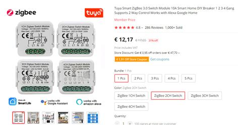 Tuya Smart ZigBee Switch Module Zigbee Home Assistant Community