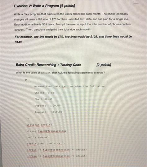 solved exercise 2 write a program [4 points] write a c