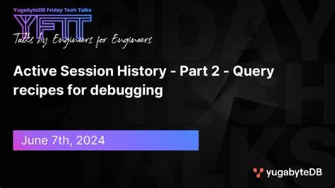 Yugabyte On Linkedin Yugabytedb Community Ash Postgresql
