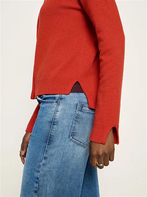 Lanius Strickjacke Boxy Fit Rot