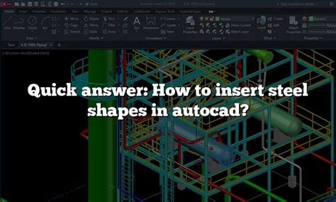 Quick Answer How To Insert Steel Shapes In Autocad