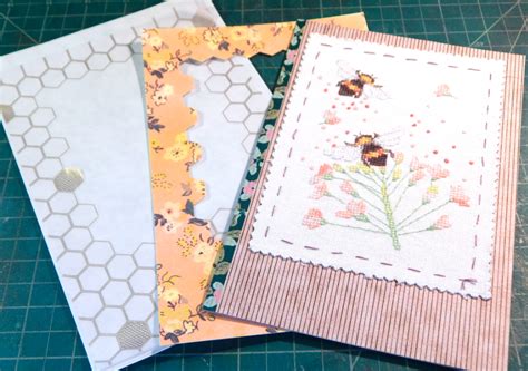 Honeycomb Bee Card Myrtle Studios