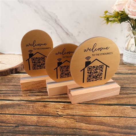 Wifi Password Sign Wifi QR Code Sign Wifi Network And Password Sign Wifi Plaque Printable