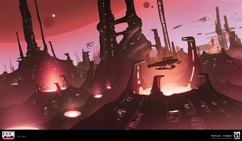 Future Hell Concept Art 4 By Colin Geller R Doometernal