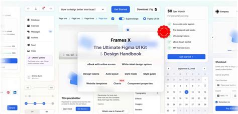 Frames X Premium Figma Ui Kit