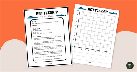 Battleship Coordinate Plane Game Teach Starter Battleship Coordinate Plane Game Teach Starter