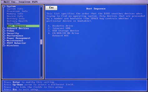 Dellコンピュータのbiosにwindows Boot Managerを追加する方法