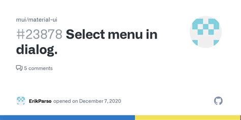 Select Menu In Dialog Issue Mui Material Ui GitHub