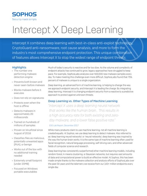 adik 1 sophos intercept x deep learning dsna pdf deep learning