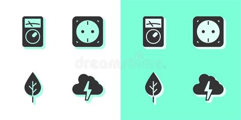 Lightning Meter Stock Illustrations 1740 Lightning Meter Stock