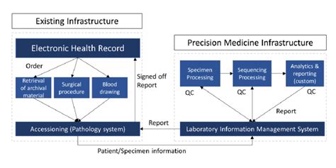 Components Of An Integrated Precision Medicine Workflow Illustrating