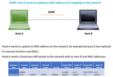 ARP Vs GARP Vs RARP Explained With Wireshark Capture And Examples Learn Duty
