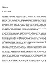 [영문학] The Black Cat Edgar Allen Poe 레포트