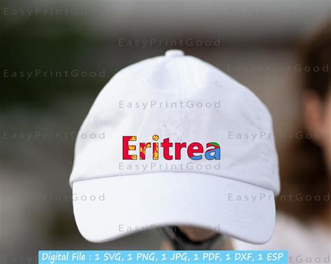 Eritrea Flag Bundle Svg Eritrea National Flag Eritrean Love Waving