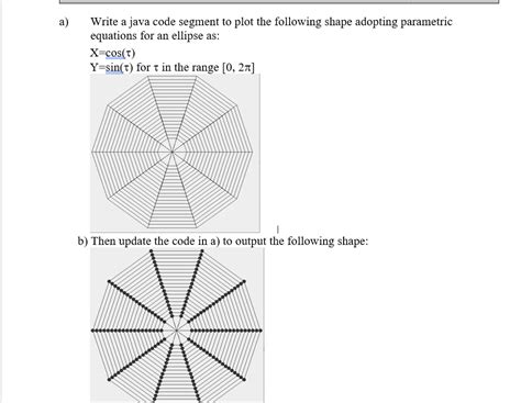A Write A Java Code Segment To Plot The Studyx