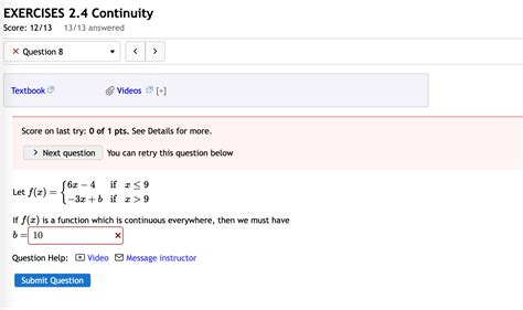 Solved Score On Last Try Of Pts See Details For More Chegg