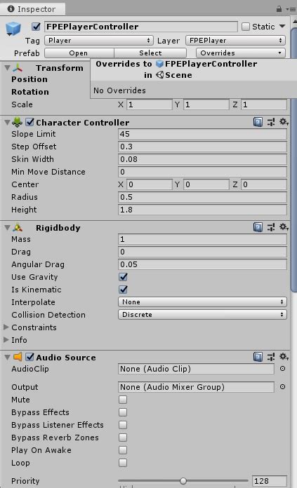 C Why I Cant Make Overrides On My Prefab After Made Some Position