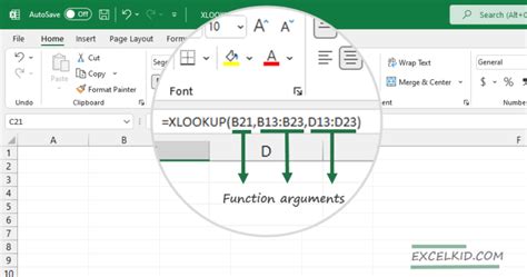 How To Use Function Arguments In Excel Excel Bootcamp