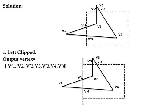 Sutherland Hodgeman Polygon Clipping Pptx