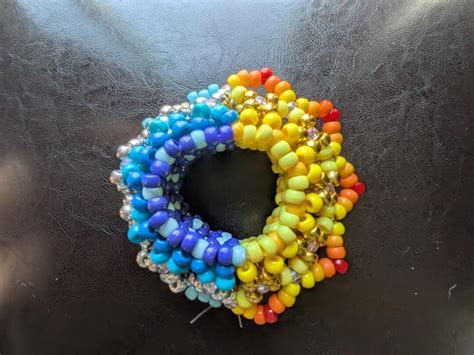 Sun And Moon Kandi Cuff Etsy