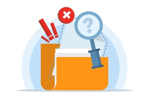 Concept File Document Not Found Search Yielded No Results File Management Administration Data