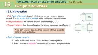 LC EE C Two Port Networks Pdf