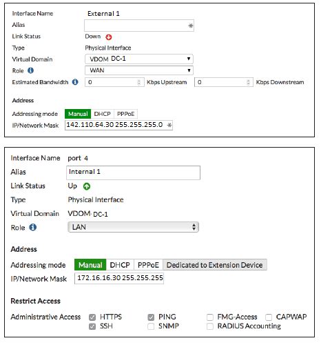 Lab Vdom Configuration In Fortigate Dclessons