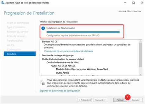 Installation Dun Second Active Directory Sous Windows Server Mb Netsys