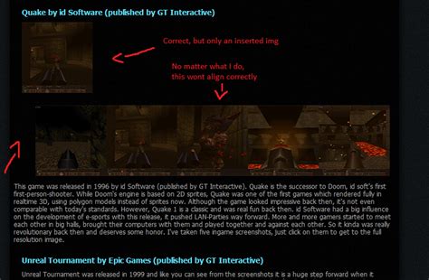 Html Inline Image List Not Aligning With Text Breaks Structure