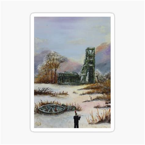 Lost Place Consol Colliery Shaft 6 Gelsenkirchen Sticker For Sale By Beidernacht Redbubble