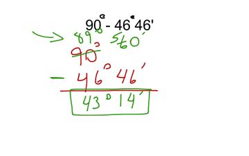 Calculate With Degrees Minutes Seconds Educreations