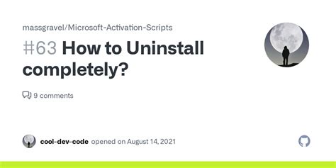 how to uninstall completely · issue 63 · massgravel microsoft