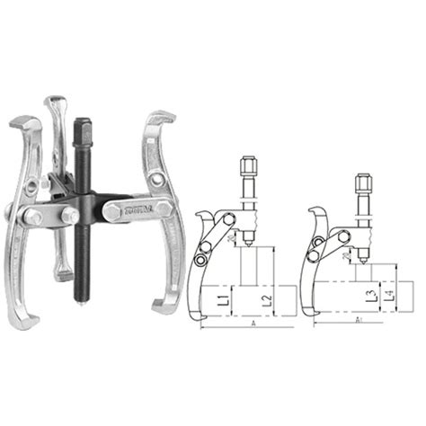 Скоба за лагери трираменна Total Industrial ⊶ онлайн на Хит Цена — Itt Shop Bg