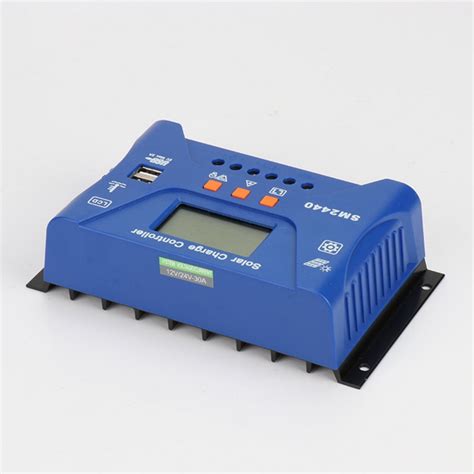 30a 20a 10a 12v 24v Auto Solar Charge Controller Pwm Pv Solar Battery Charger Solar Pv