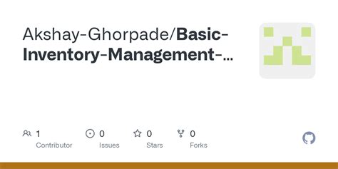 Github Akshay Ghorpadebasic Inventory Management System Using Java