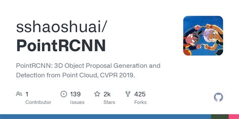 GitHub Sshaoshuai PointRCNN PointRCNN D Object Proposal Generation And Detection From Point