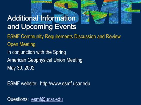 Ppt Introduction To The Earth System Modeling Framework Powerpoint