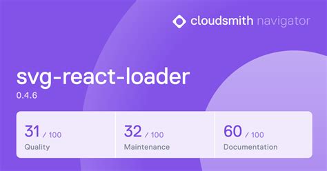 Svg React Loader 0 4 6 Npm Package Quality Cloudsmith Navigator
