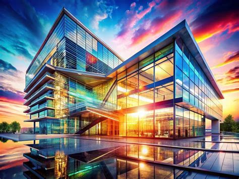 Innovative Double Exposure Architecture Exploring Future Building Designs Through Collaborative