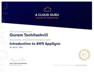 Introduction To AWS AppSync PPT