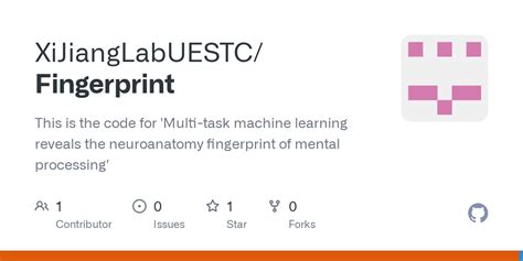 github xijianglabuestc fingerprint this is the code for multi task