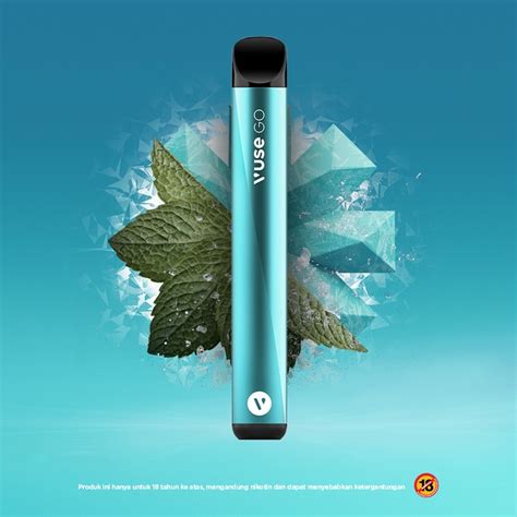 Jual Vape Vuse Go Disposable Rasa Mint Ice 3 Vusego Shopee Indonesia