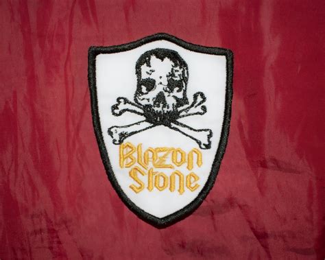 Shield Patch Blazon Stone