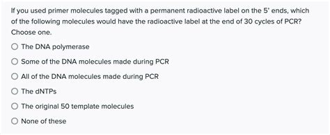 solved 1 a double stranded dna sequence to be amplified by