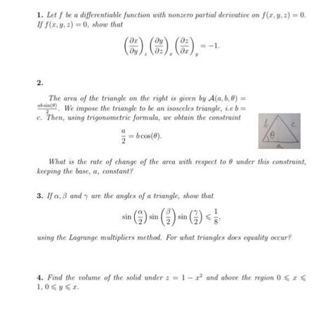 solved let f be a differentiable function with nonzero