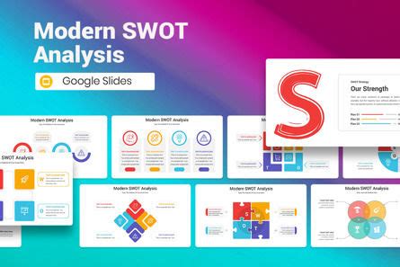 Modern SWOT Analysis Google Slides Template Presentation Template 131153