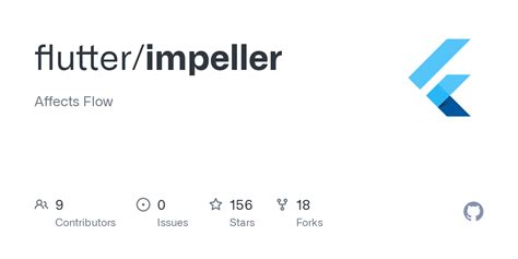 github flutter impeller affects flow